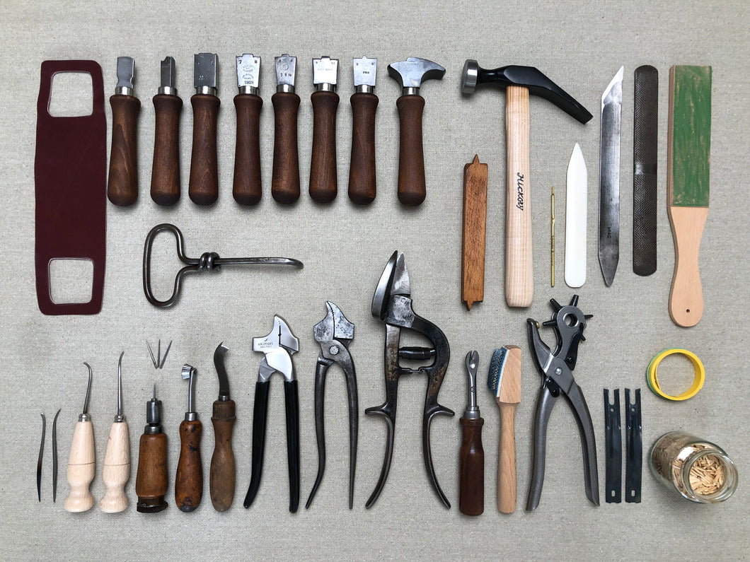 Shoemaker tool set kit for beginners in shoemaking PRO – Shoemakercraft