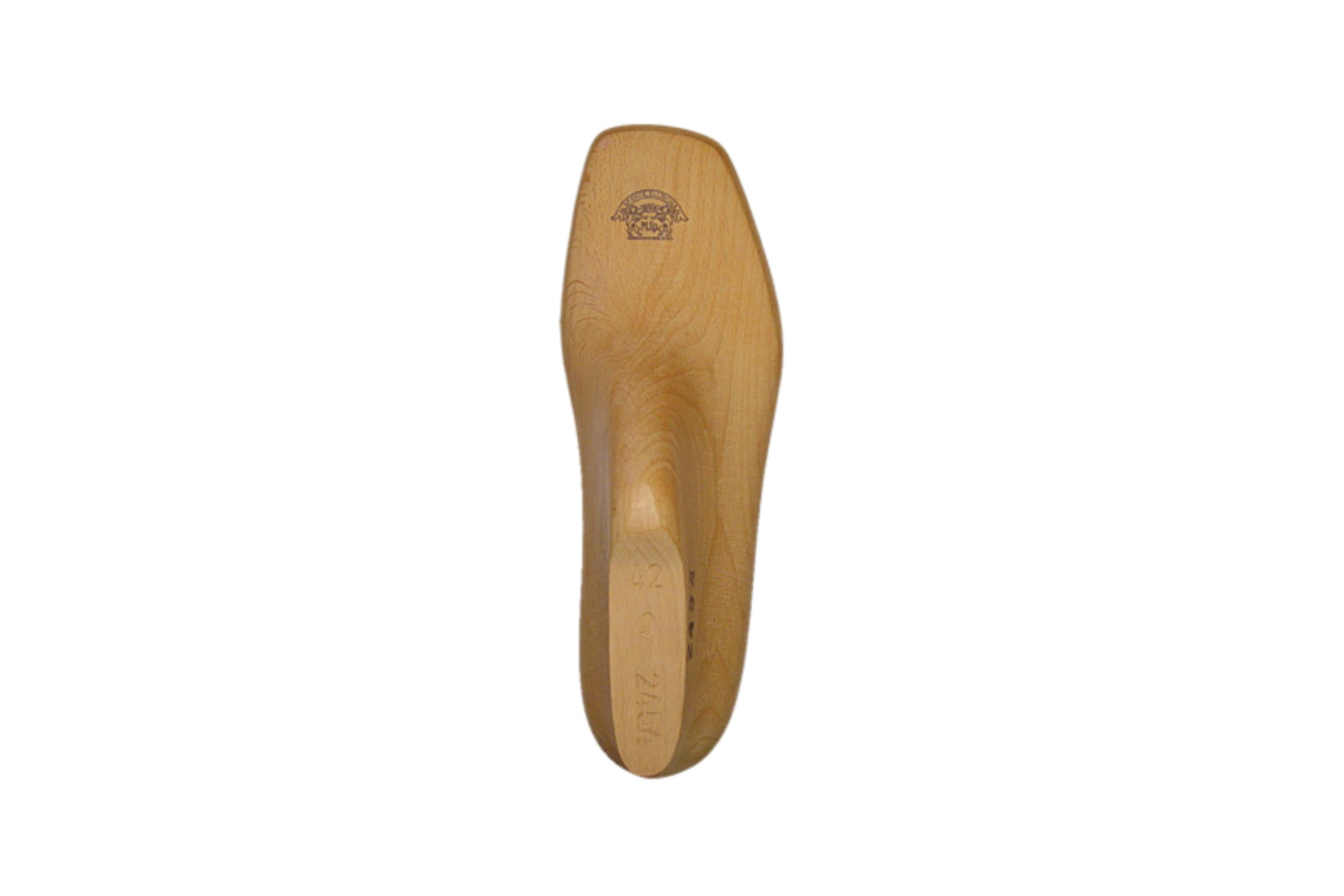 Wooden shoe last 2454 for bespoke shoemaking, 15 mm – Shoemakercraft