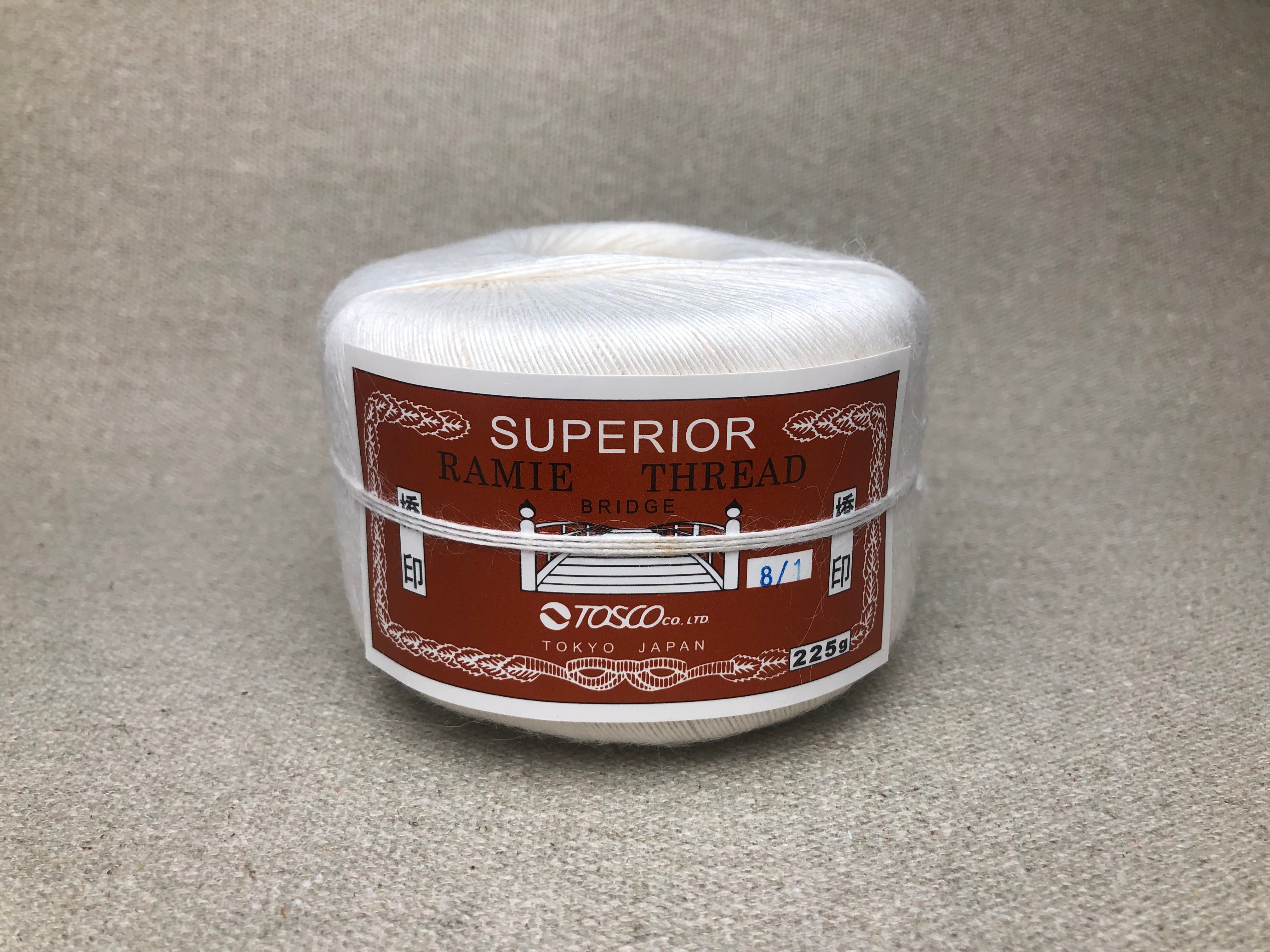 Superior Ramie Thread 8/1 - 225 g – Shoemakercraft