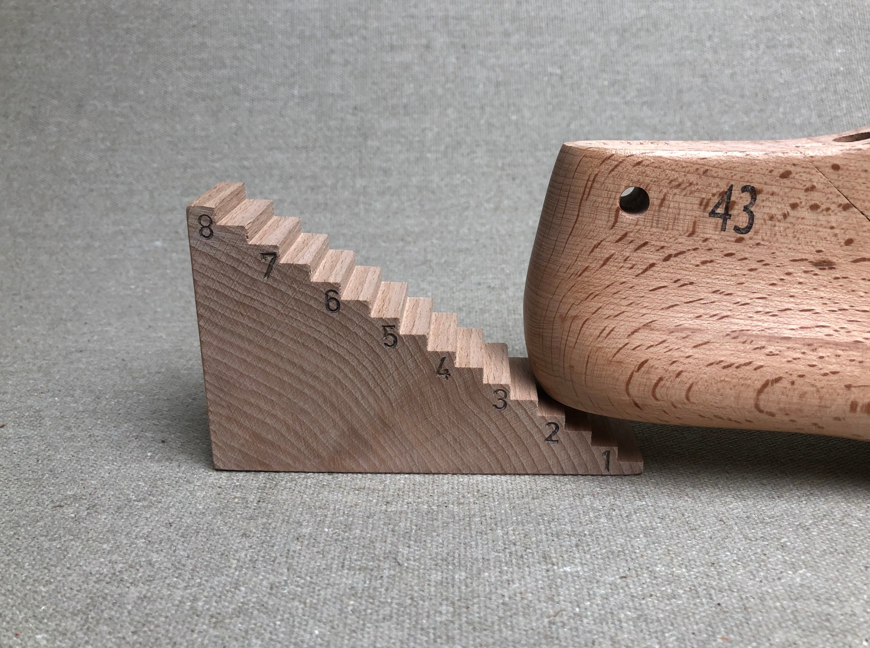 Last making heel height gauge – Shoemakercraft