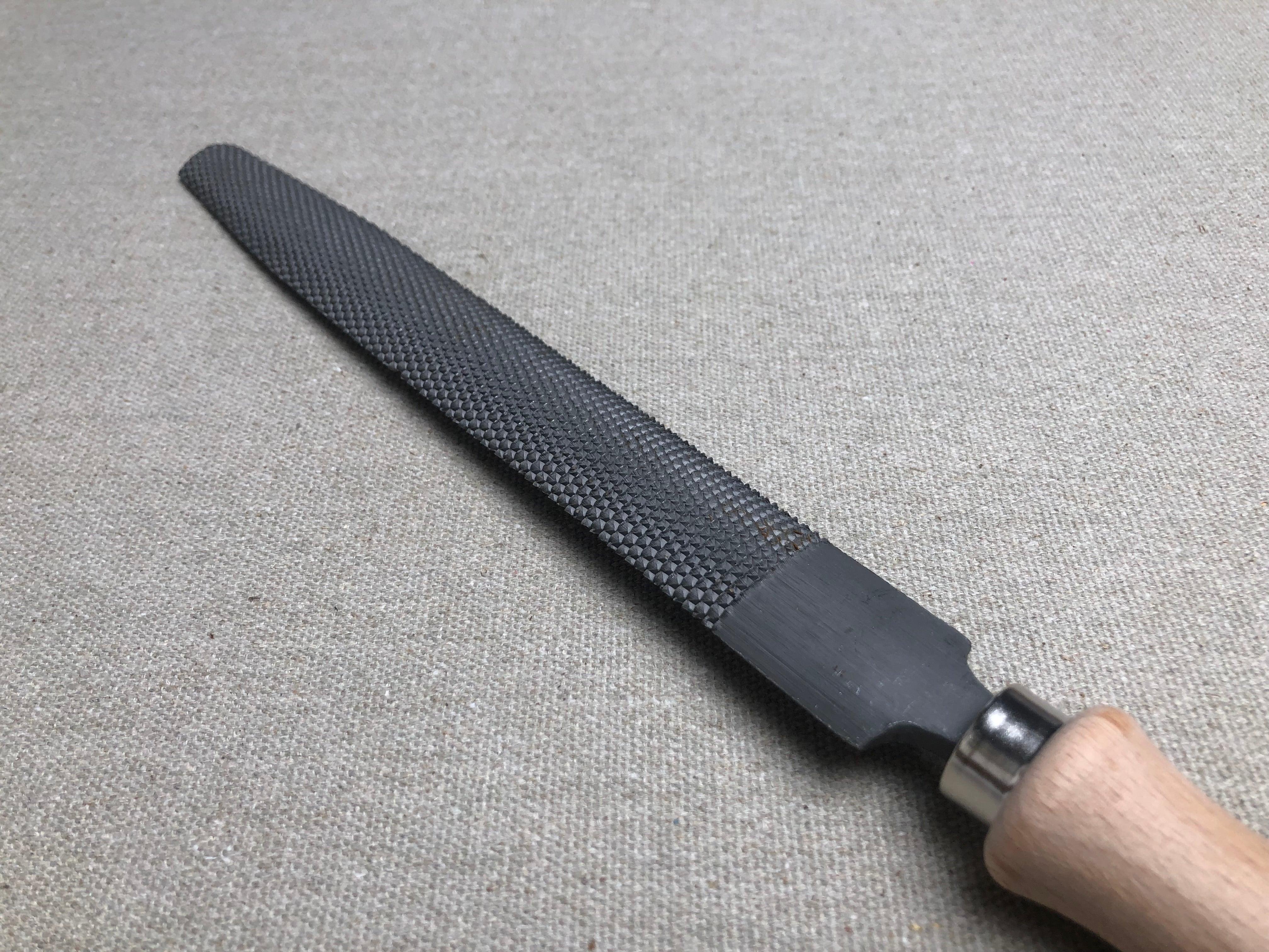 Last making rasp - final shaping – Shoemakercraft